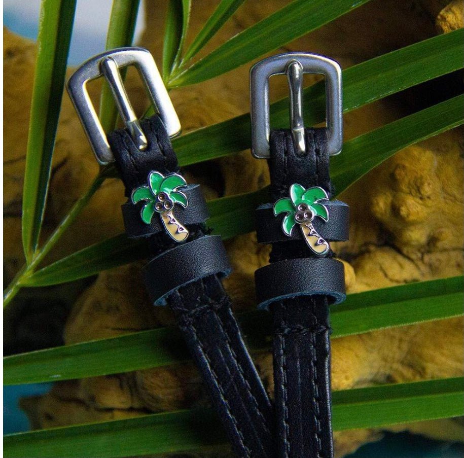Mane Jane Palm Trees Spur Straps